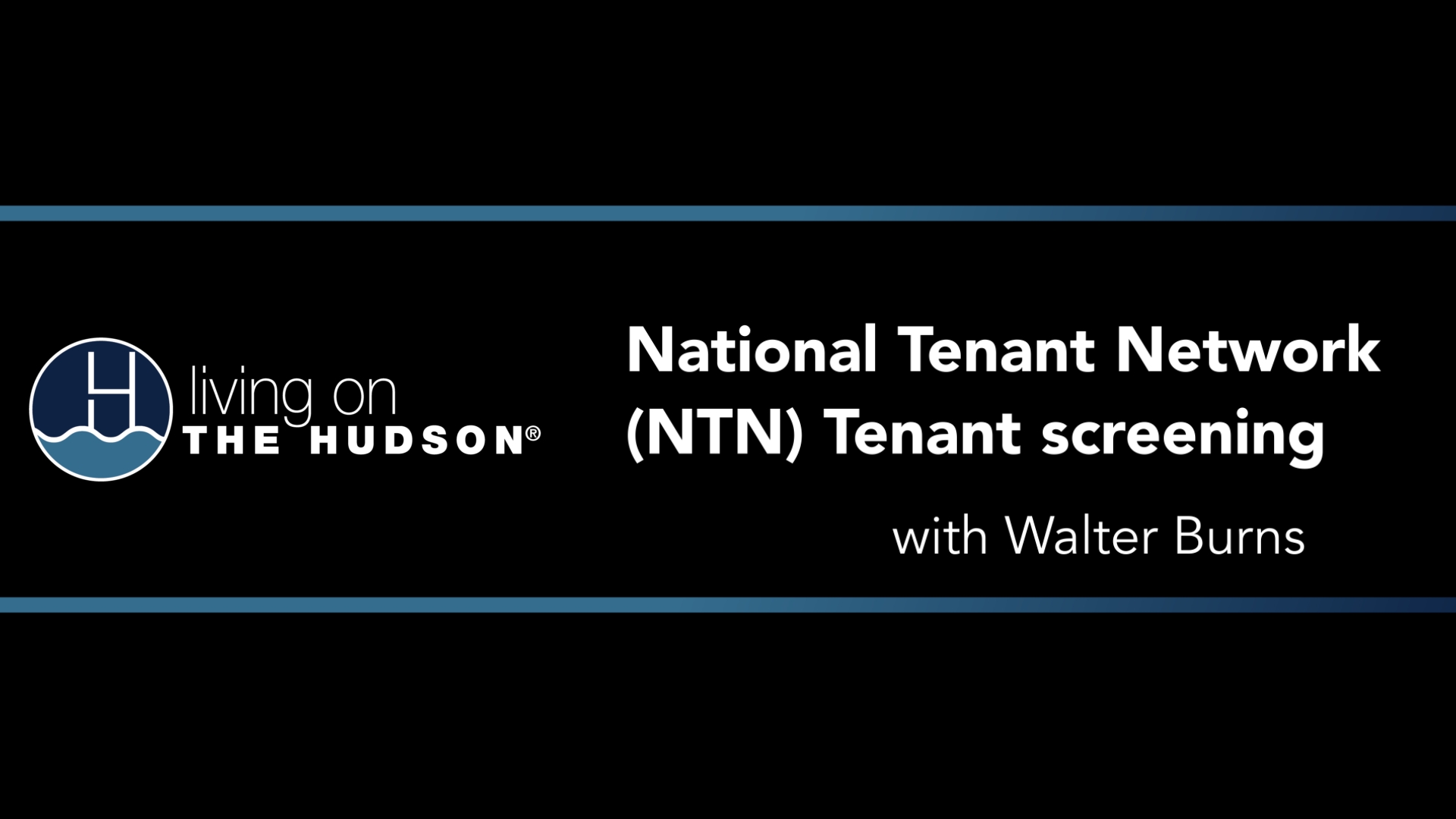 Hudson County Tenant Video Resources